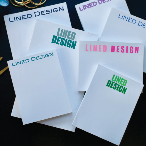 Customizable Notepad Set - Choose From a Variety of Colors & Designs ...