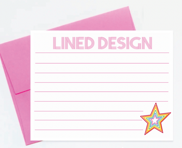 Kids Notecards - Encourage Kid's Creativity & Imagination. – LinedDesign