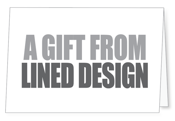Two Tone Gift Card Enclosure – LinedDesign