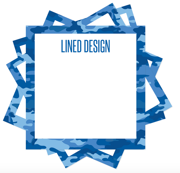 Camo Sticky Notes – LinedDesign